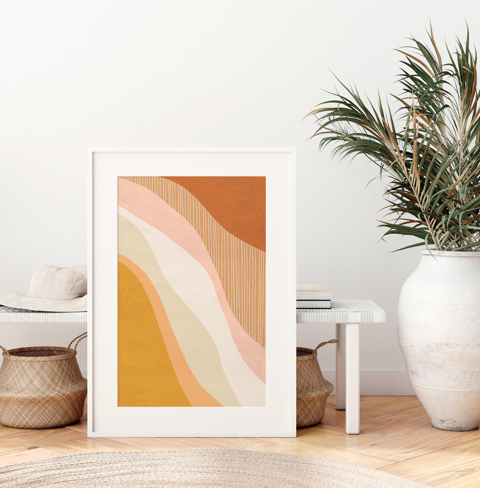 Boho Printable Art Printable Abstract Art Boho Print Wall | Etsy