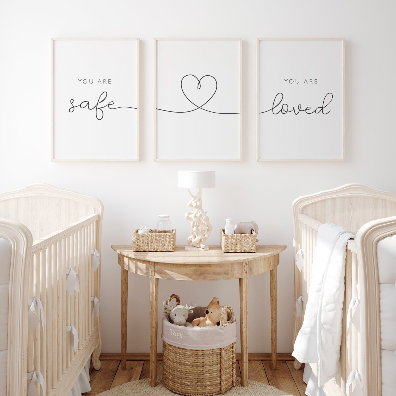 Nursery Wall Art Print, Printable Quotes for Baby Room, Nursery Wall ...