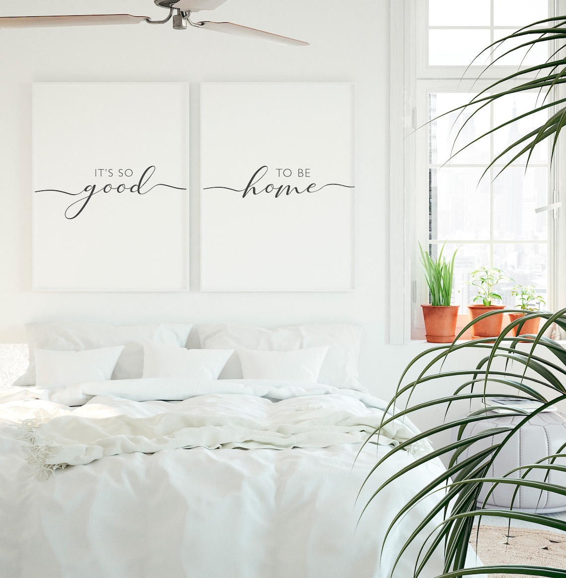 Its so Good to Be Home Print Set of 2 Print Living Room - Etsy