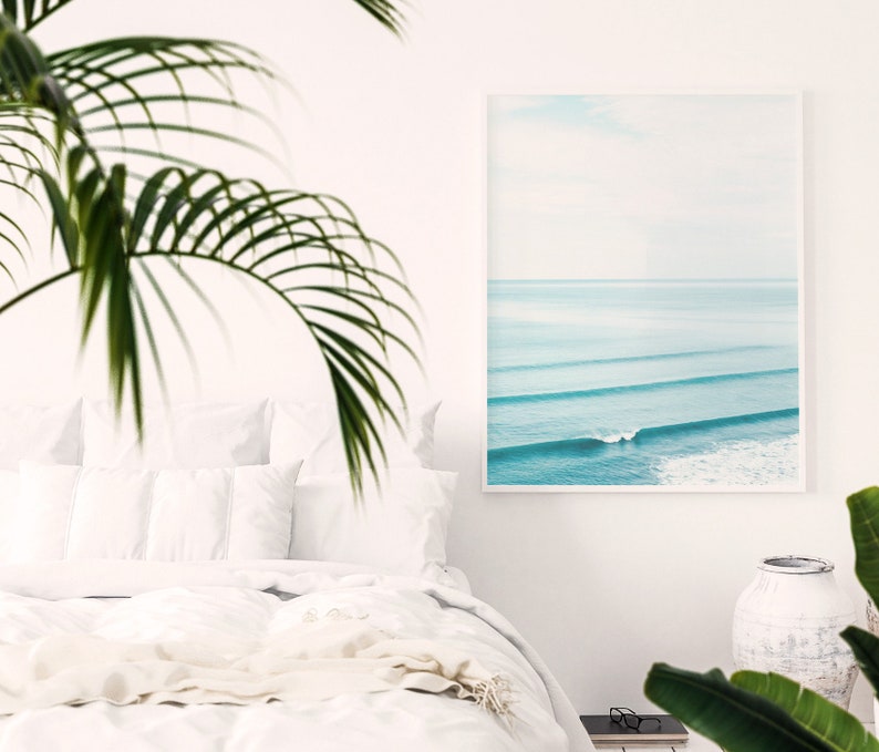 Coastal Printable, Blue Ocean Print, Coastal Prints, Beach Printable ...