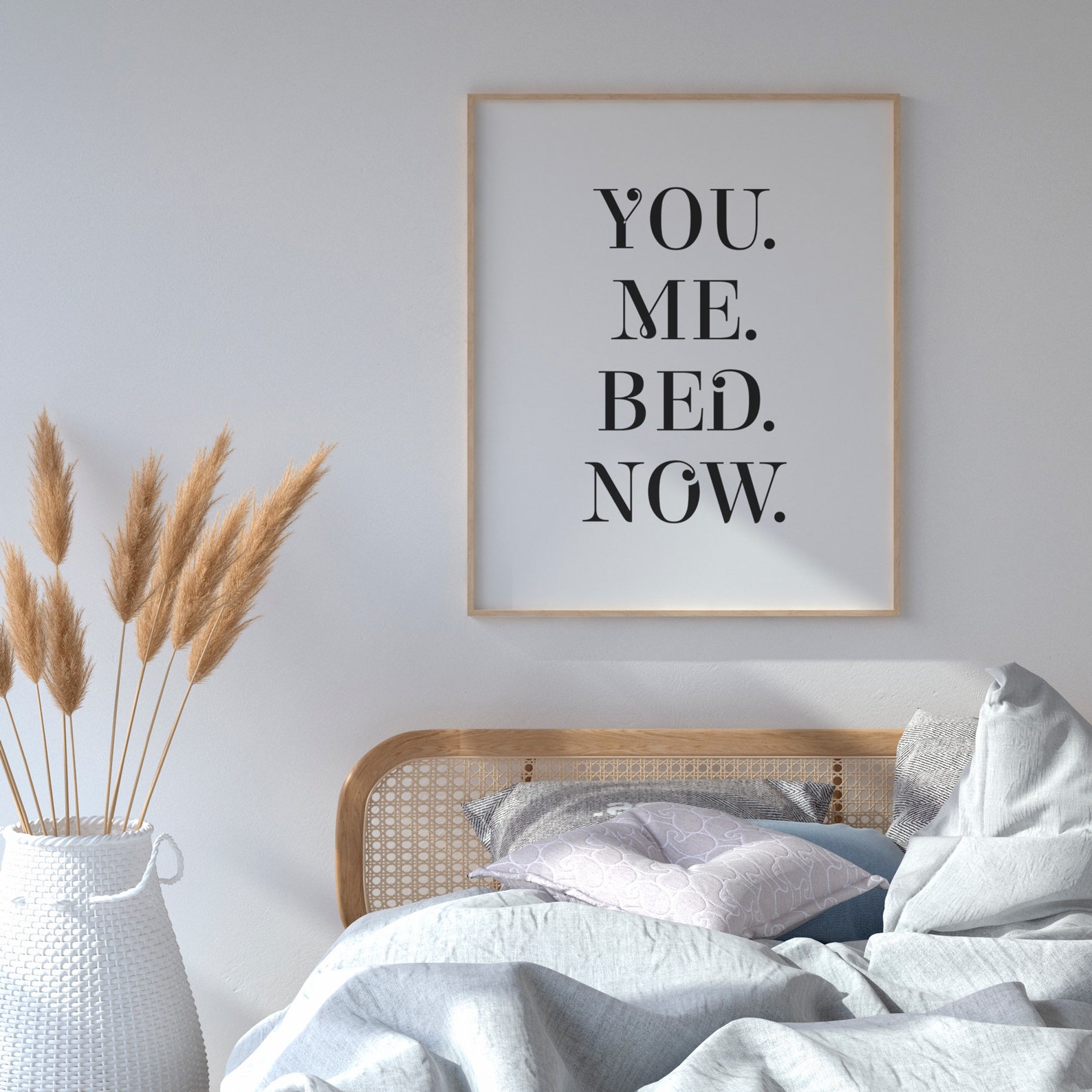 You Me Bed Now Print Bedroom Signs Bedroom Wall Art Bedroom - Etsy