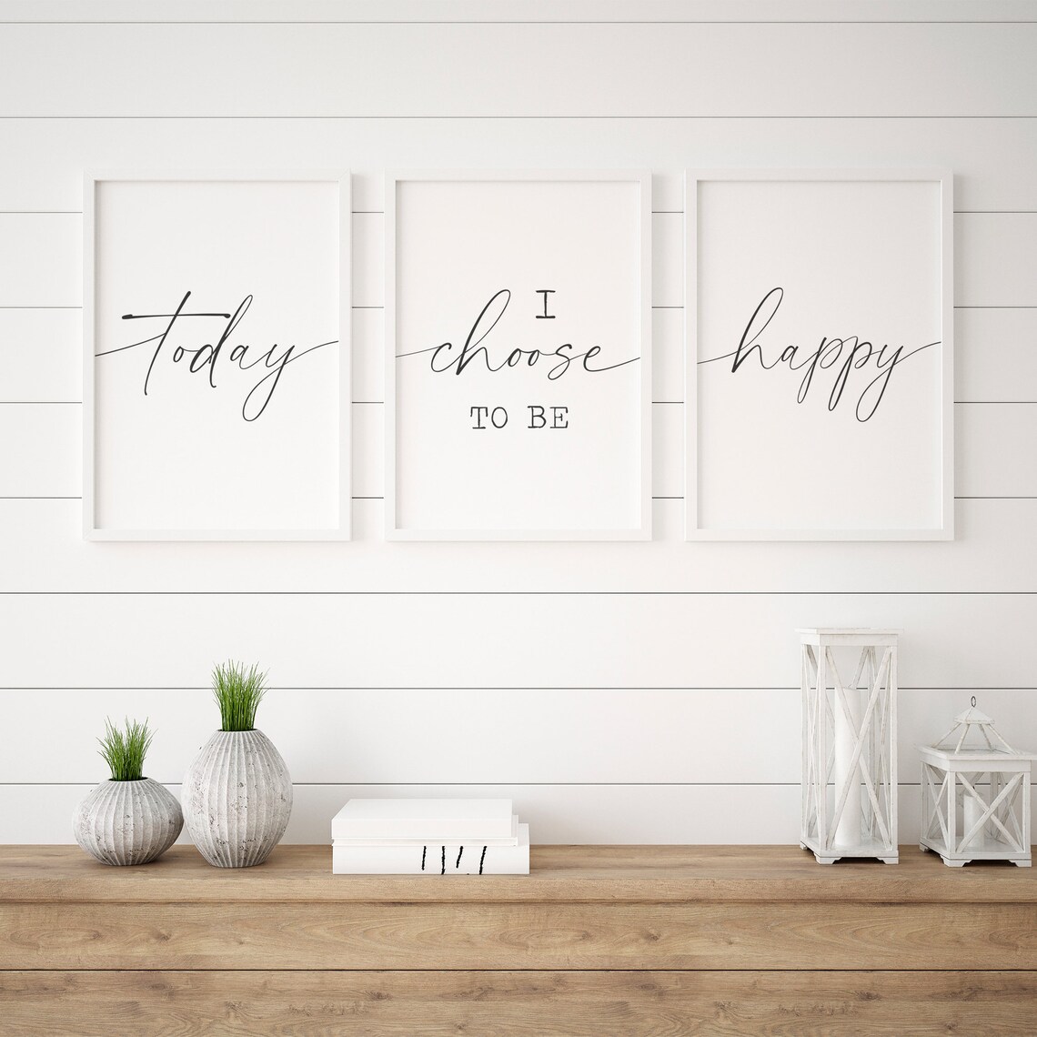 Today I Choose to Be Happy, Printable Art, Woman Wall Decor, Home Decor ...