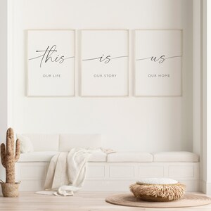 This is Us Wall Decor, Family Signs, New Home Printable, Above Couch ...