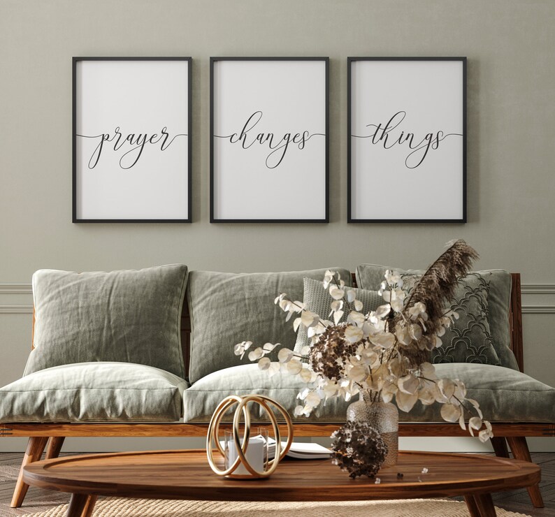 Scripture Wall Art Christian Home Decor Bible Verse Wall - Etsy