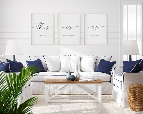 Wall Hangings Home & Living Living Room Decor Living Room Signs Living ...