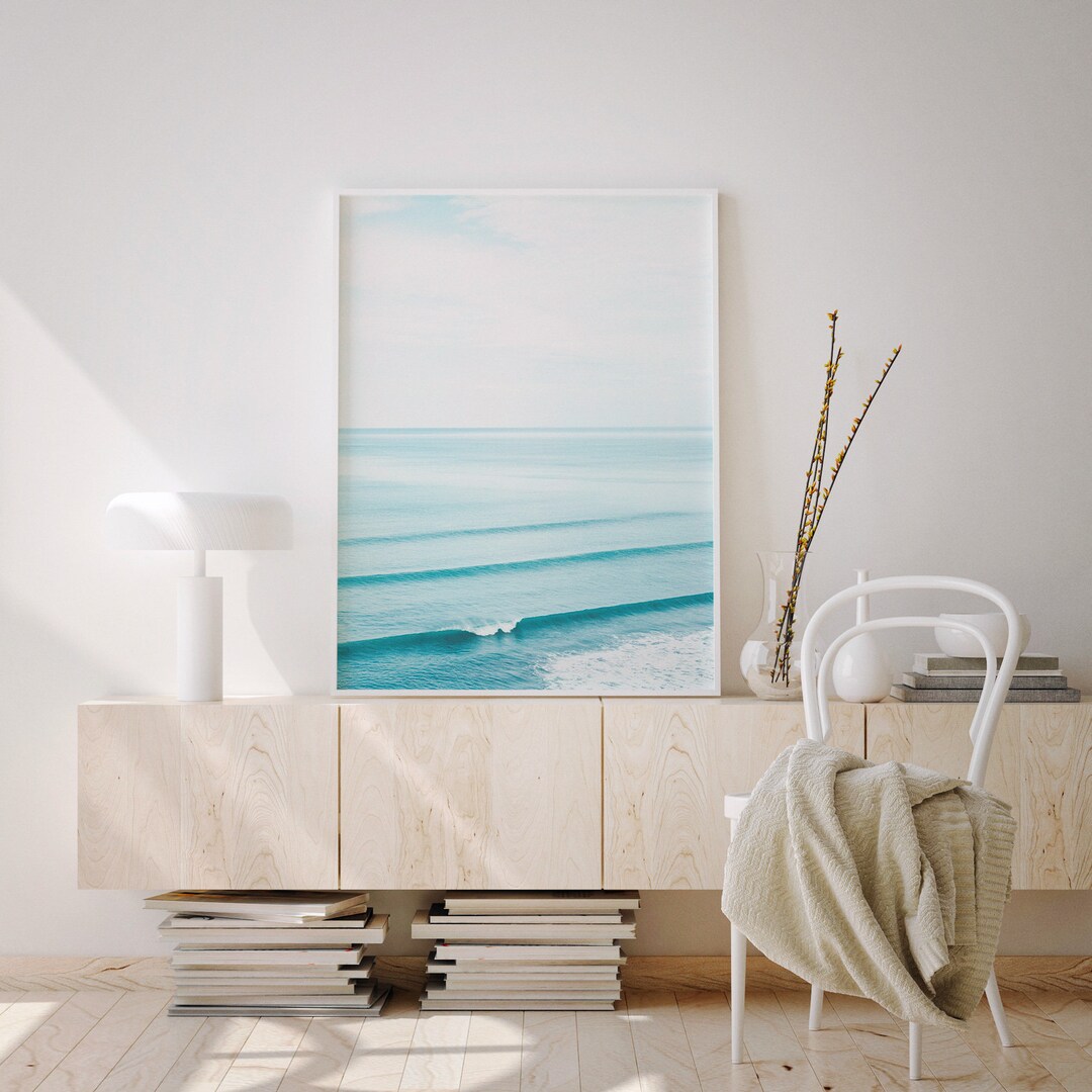Coastal Printable, Blue Ocean Print, Coastal Prints, Beach Printable ...