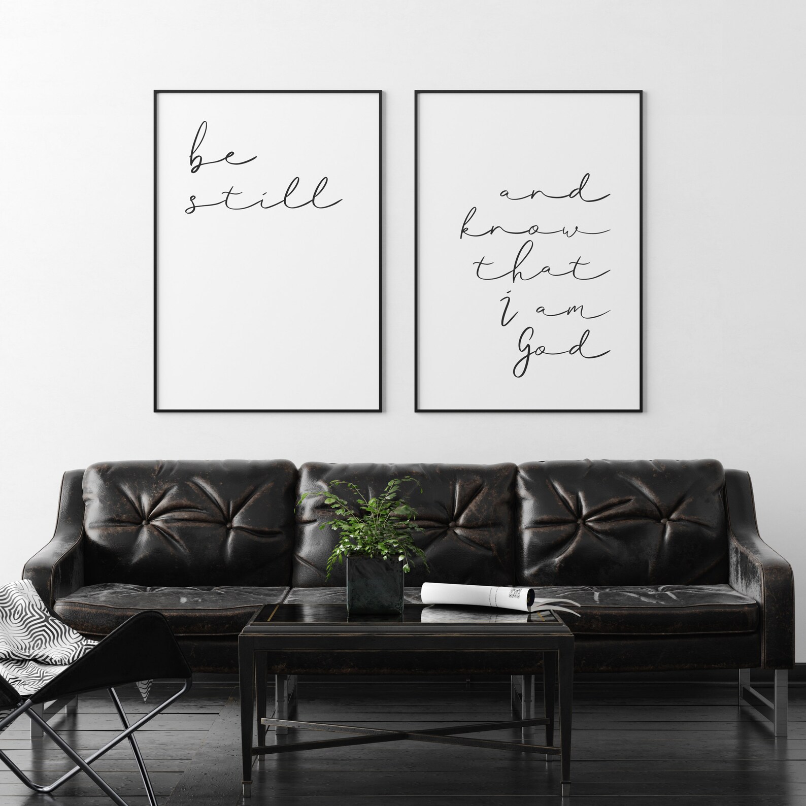 Be Still and Know That I Am God, Bible Verse Wall Art, Scripture Wall ...