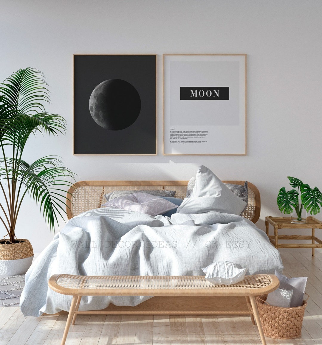 Moon Wall Art Prints, Moon Posters, Moon Prints, Posters With the Moon ...