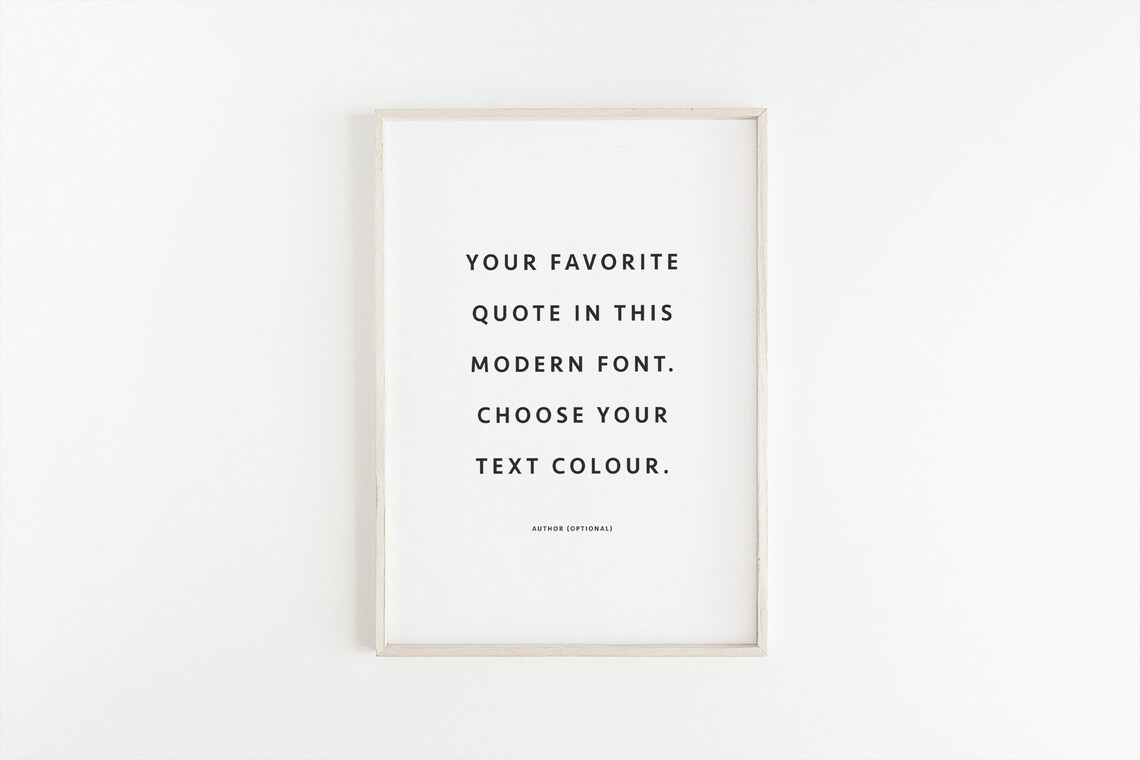 Custom Quote Printable, Song Lyrics Prints, Personalized Quote Print ...