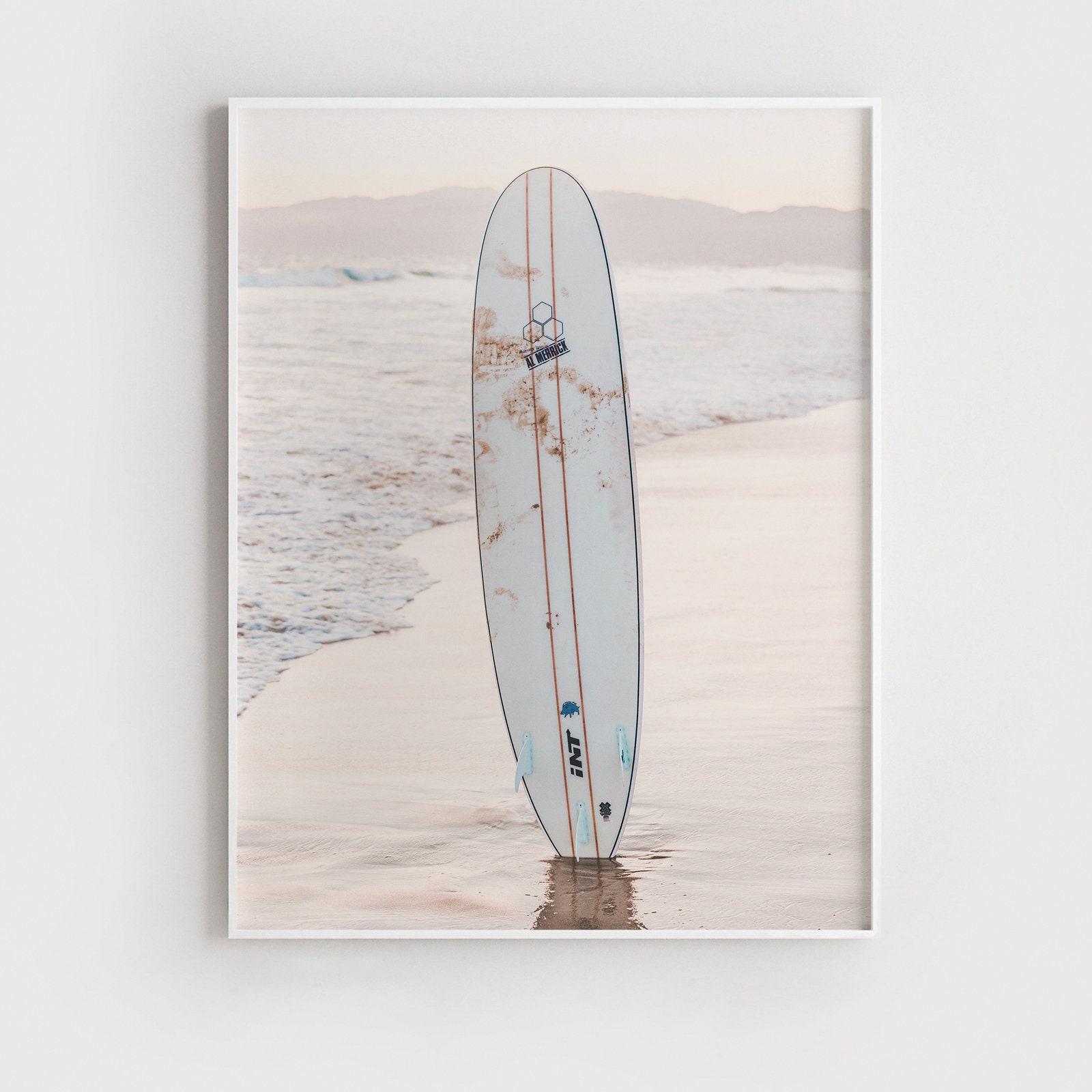 Surf Wall Prints, Surfboard Decor, Beach Life Print,surf Decor Art ...