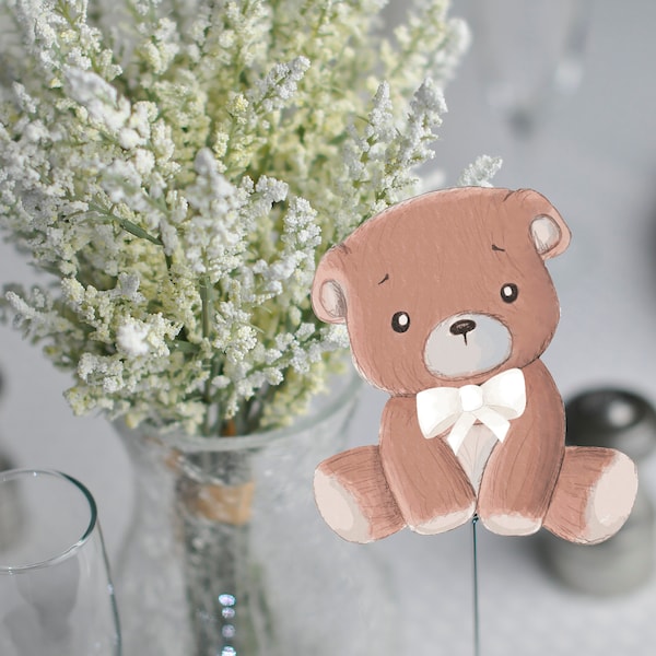 Baby Shower Bear Centerpiece for Table - Etsy