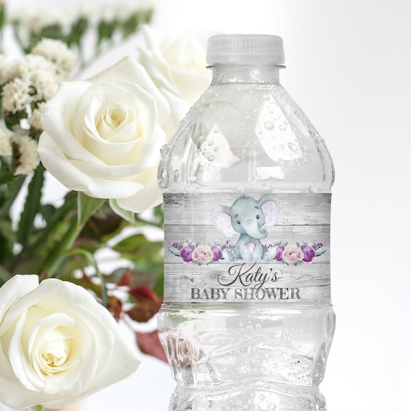 Elephant Labels - Etsy