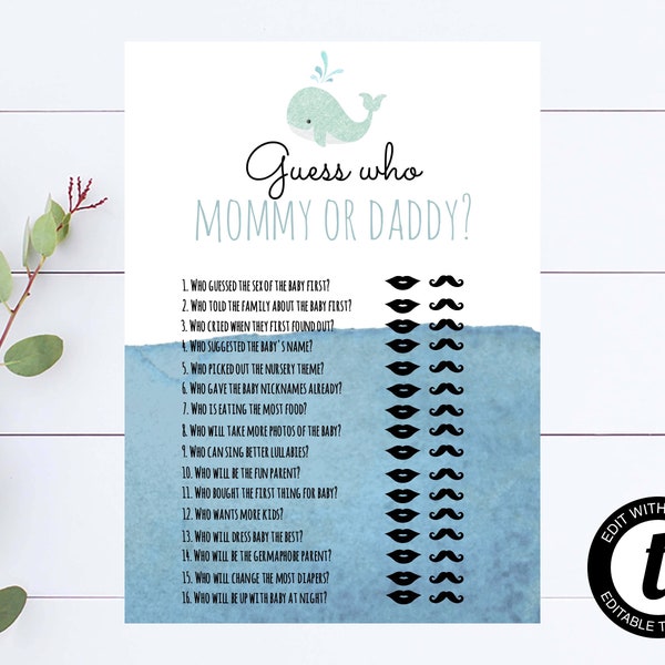 Whale Baby Shower - Etsy