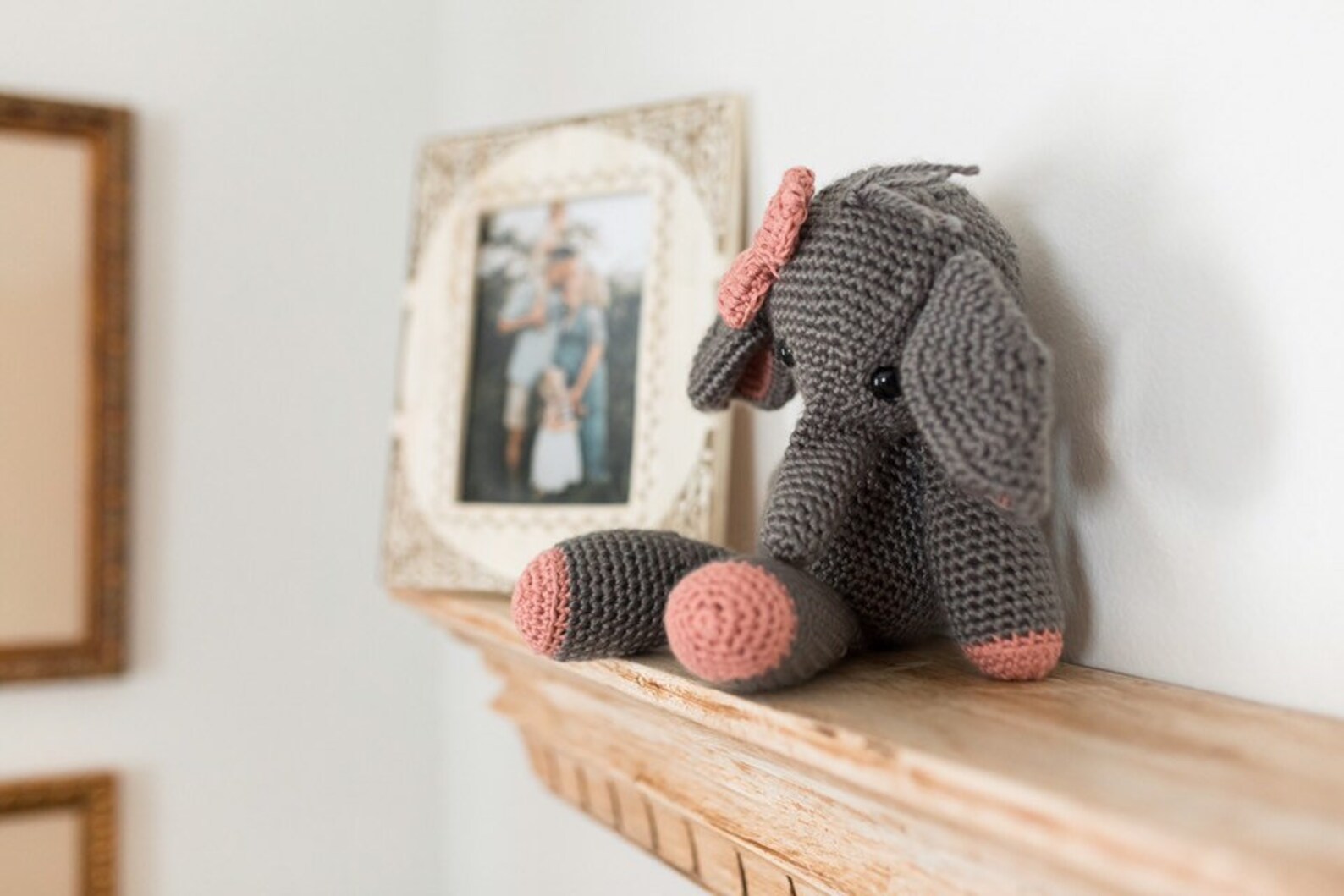 Stuffed Elephant handmade elephant crochet elephant floppy | Etsy