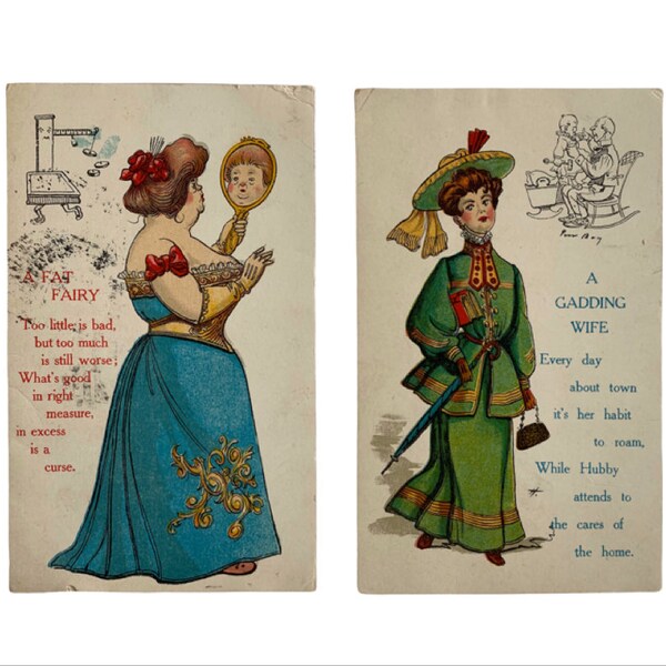 Comic Postcards - Etsy