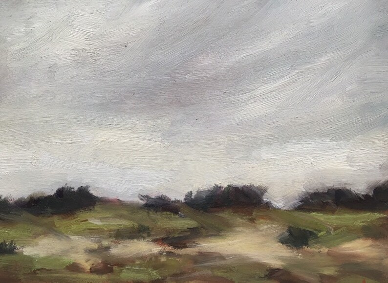 Print of Oil Painting Virginia Landscape Atmospheric Scene | Etsy