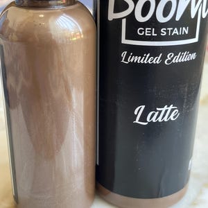 Boom Gel Stain Latte Limited Edition. - Etsy