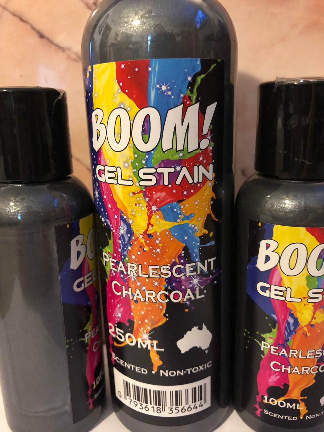 BOOM Gel Stain Pearlescent Charcoal - Etsy