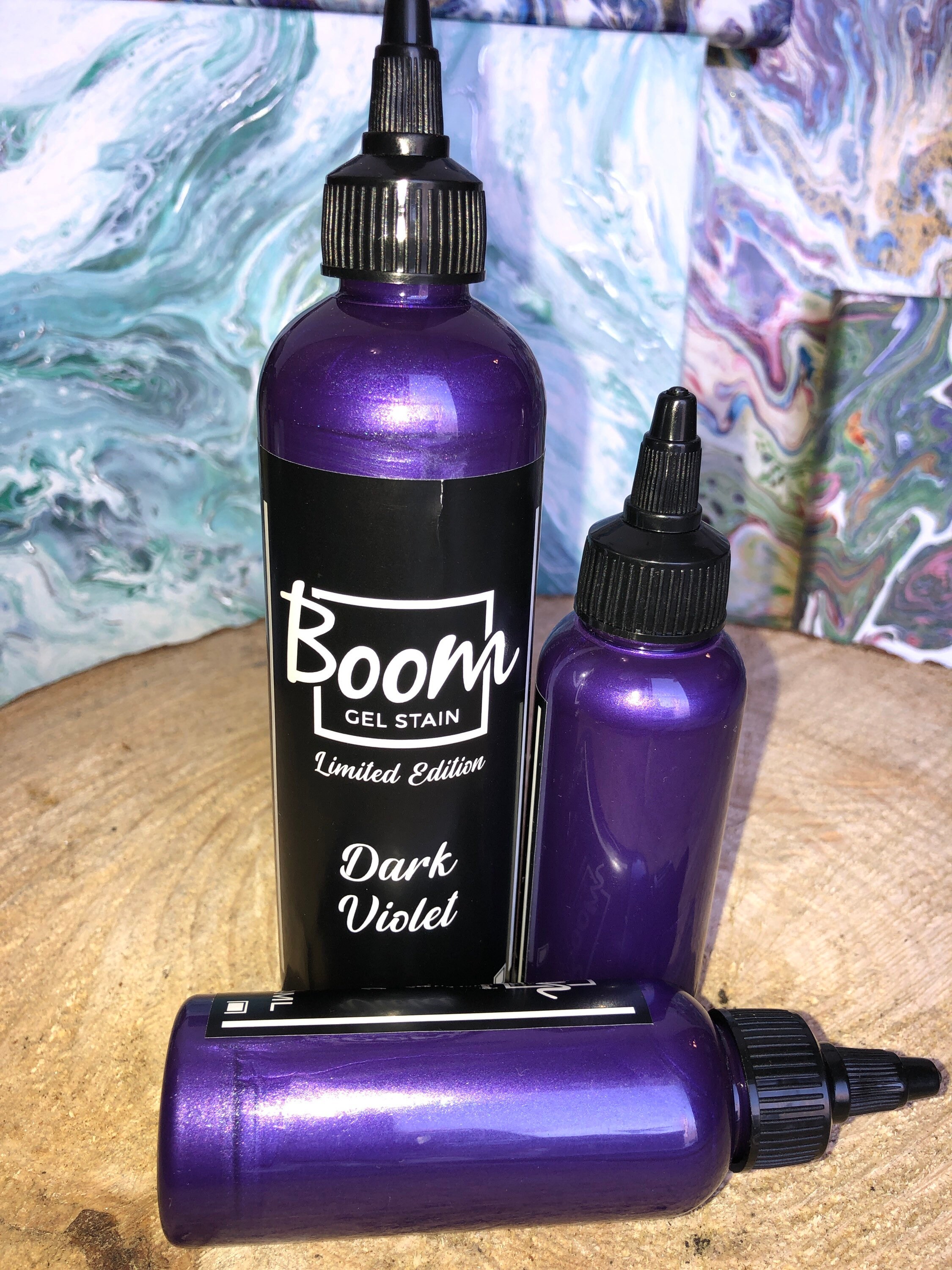 Boom Gel Stain Limited Edition Dark Violet - Etsy