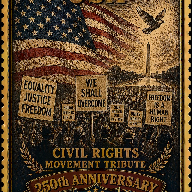 Civil Rights Movement Poster - Etsy