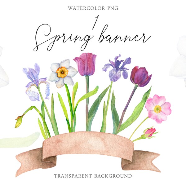 Spring Banner - Etsy