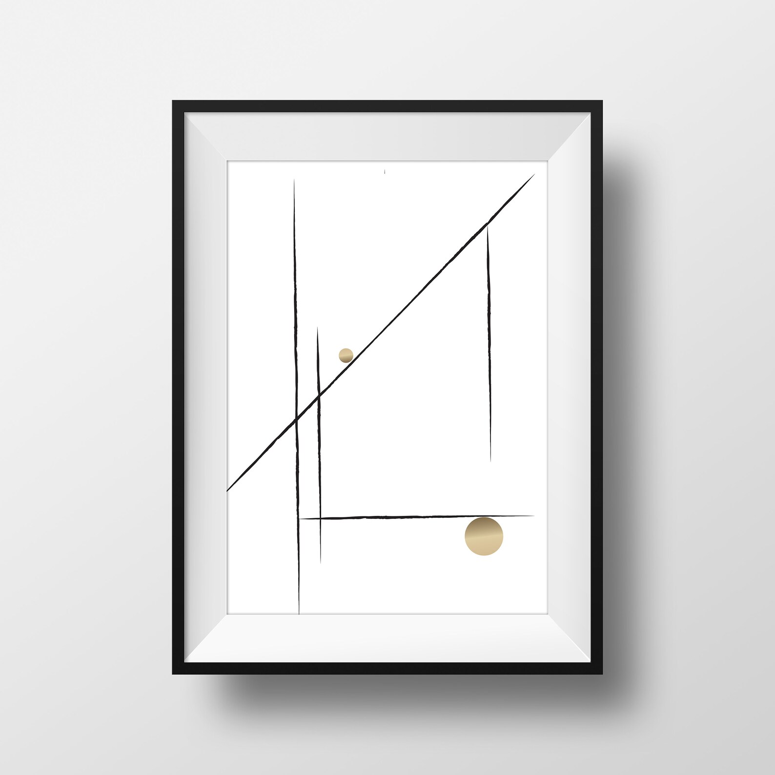 Abstract Line Art, Line Art, Abstract Wall Art, Minimalistic Poster ...