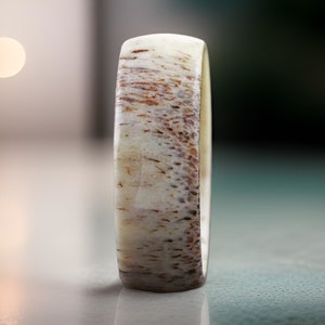 Genuine Deer Antler Ring, Elk Antler Ring, Moose Antler Ring, Unique ...