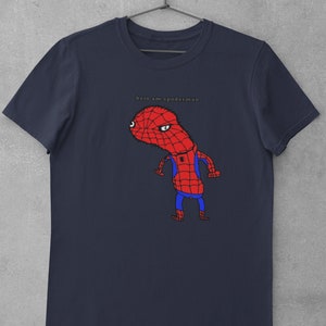 Spoderman Spiderman Meme T Shirt - Etsy