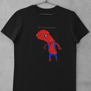 Spoderman Spiderman Meme T Shirt - Etsy