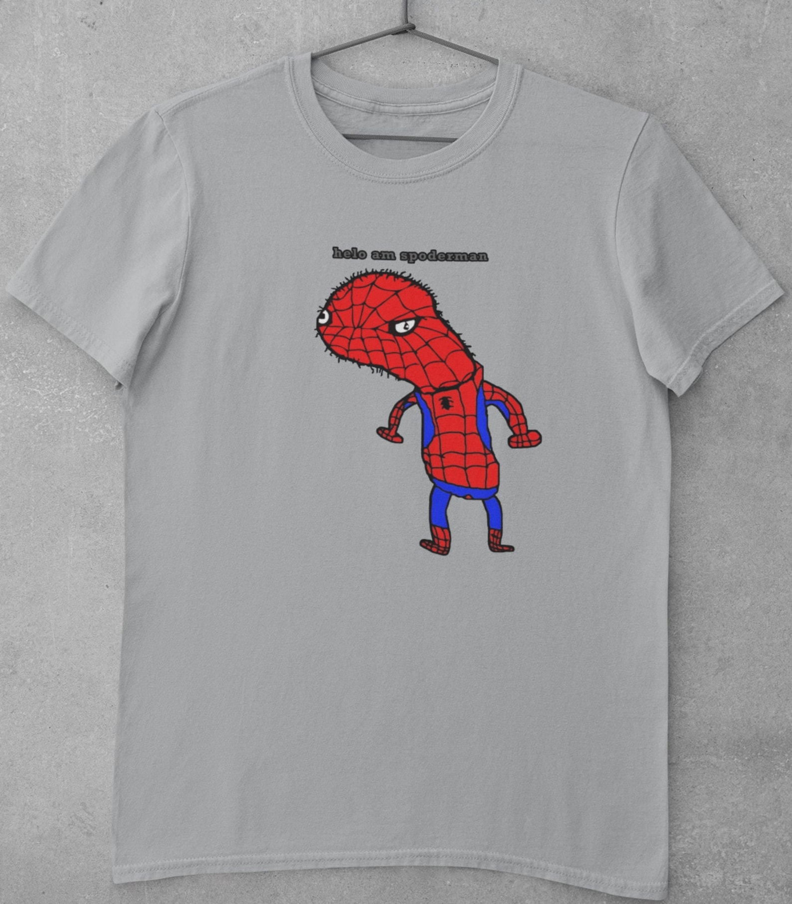 Spoderman Spiderman Meme T Shirt - Etsy