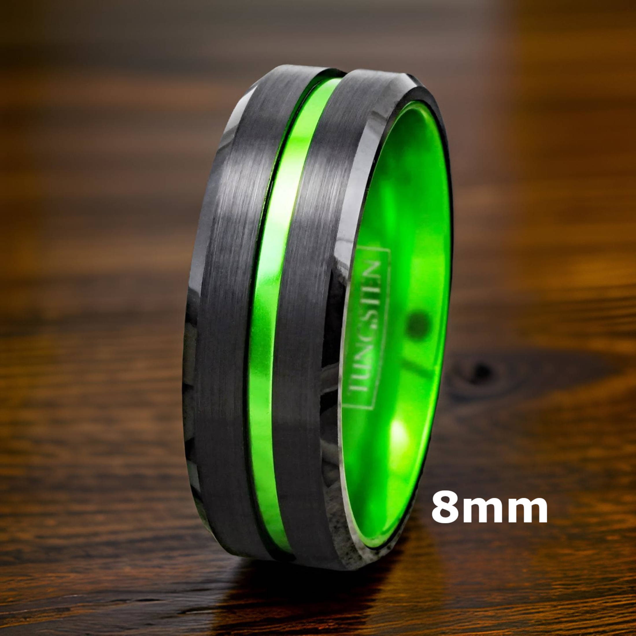Thin Green Line Ring, Gift for Military Members, Border Patrols, Park ...