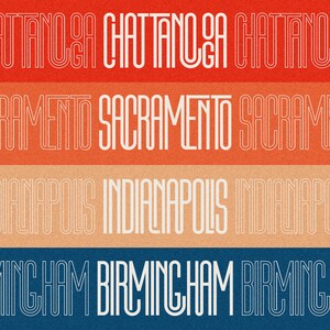 First Contact - Ultra Condensed Typeface (16 Fonts) - Etsy