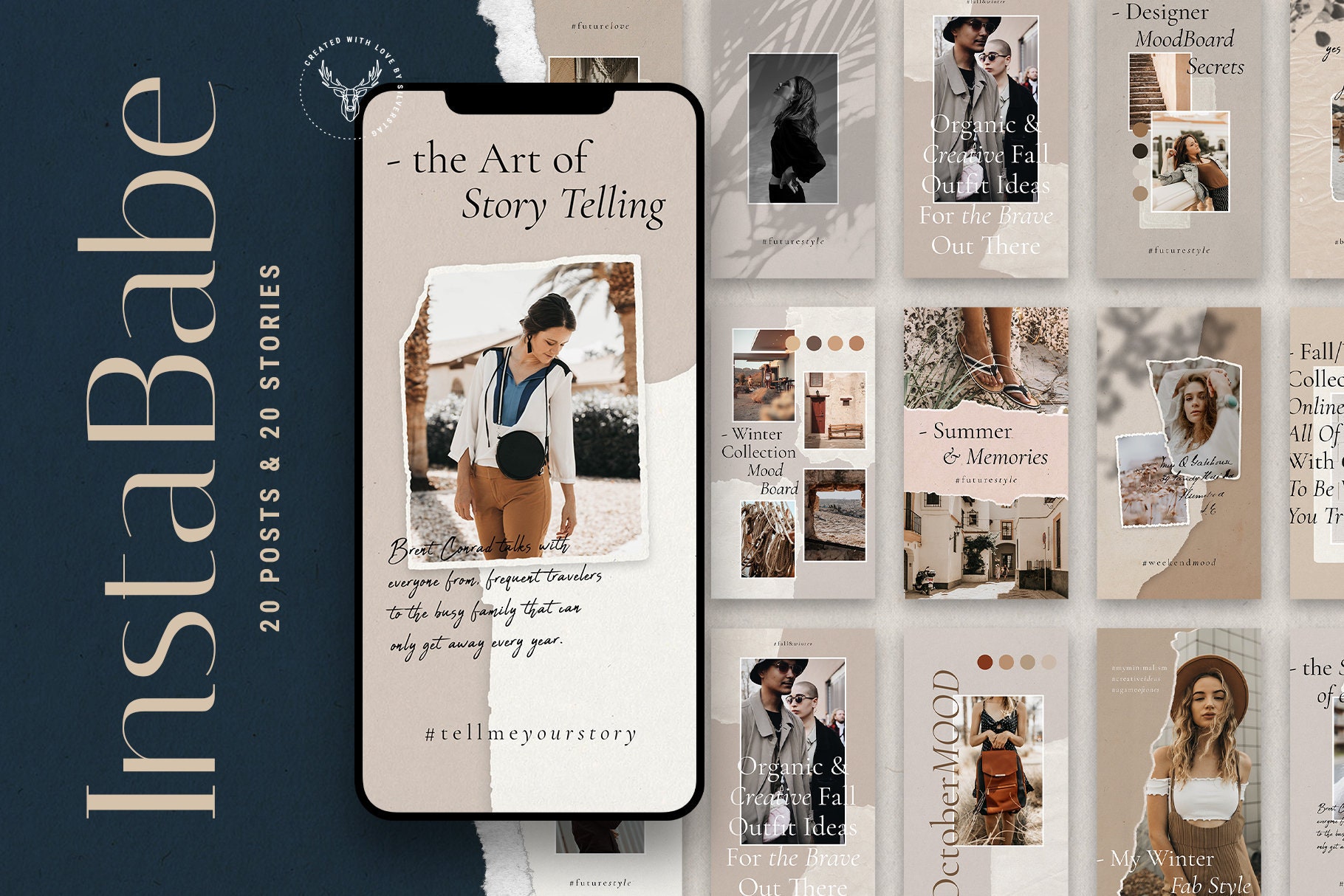 Instababe Instagram Posts & Stories, Creative, Modern, Photography ...