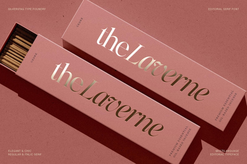 The Portray - Elegant Serif Typeface - Etsy