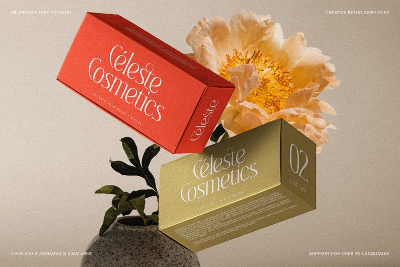 SLTF Rogue Rebellion - Ligature Serif Font - Etsy