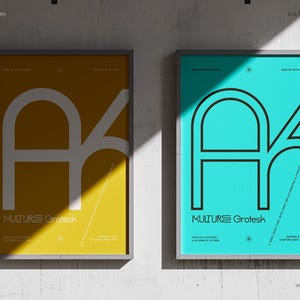 Kulture Grotesk V2 - Modern Display Typeface - Etsy