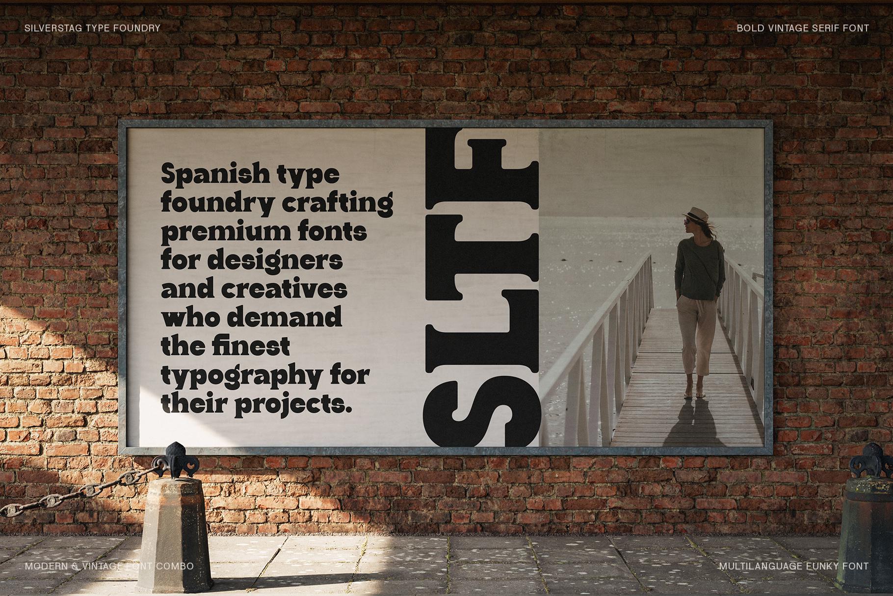 Ranfit - Bold & Funky Serif Font - Etsy