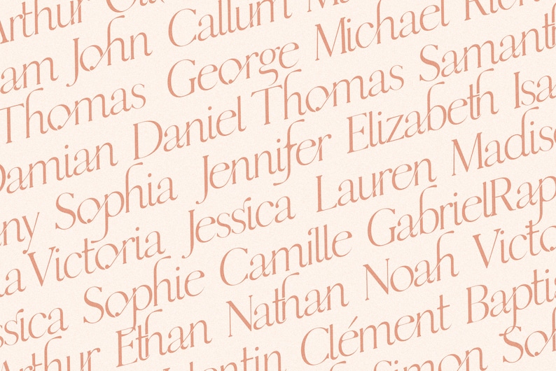 Esther - Ligature Serif Font Family - Etsy