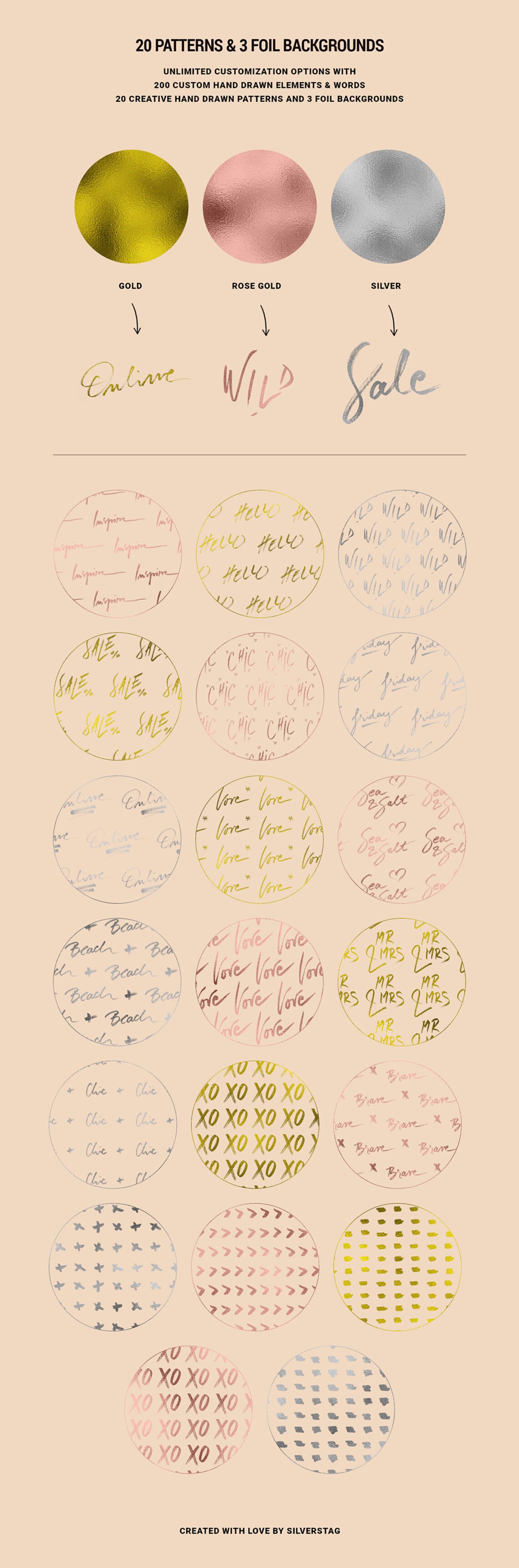 CANVA Rose Gold Instagram Stories Canva Creative Gold Rose - Etsy