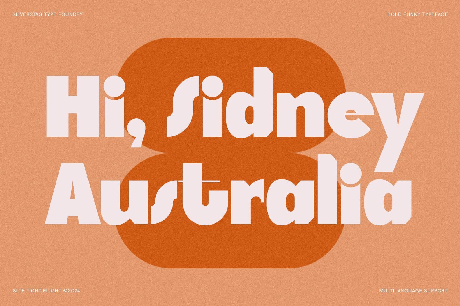 SLTF Tight Flight - Bold Funky Font - Etsy