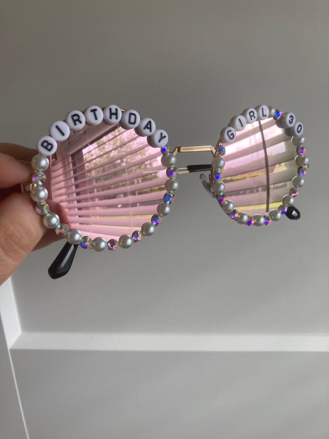 Birthday Sunglasses - Etsy