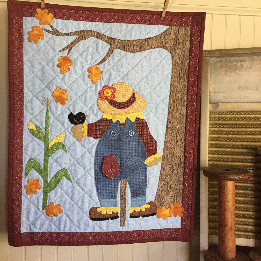 September Morn' Applique Mini Quilt Pattern - Etsy