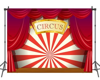 Circus backdrop | Etsy