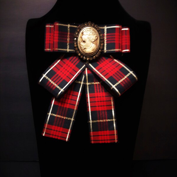Tartan Bow Tie - Etsy