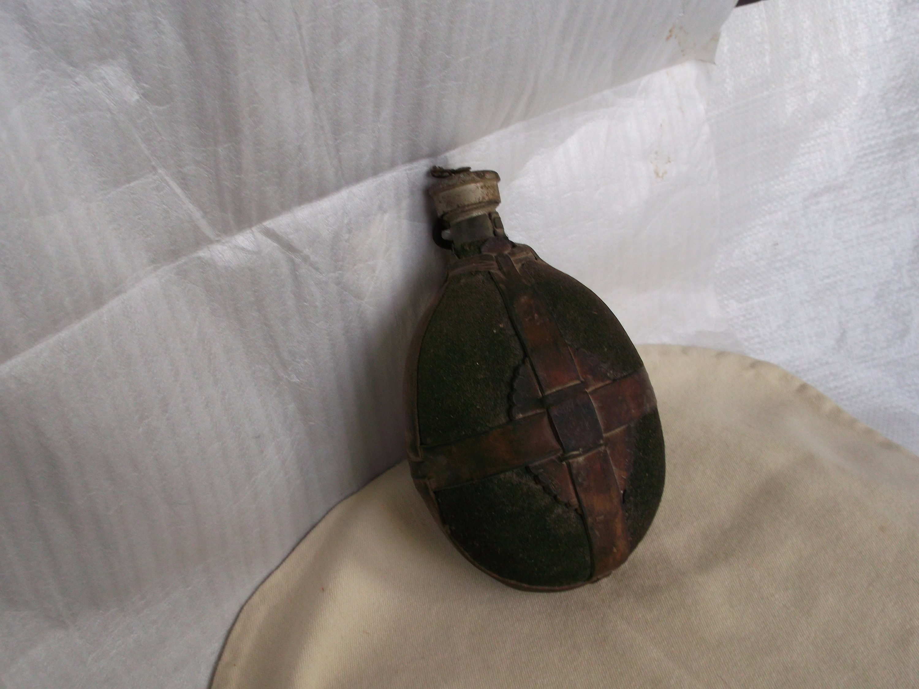 Aluminum Soldier Flask From the First World War, Antique Flask, WW1 ...