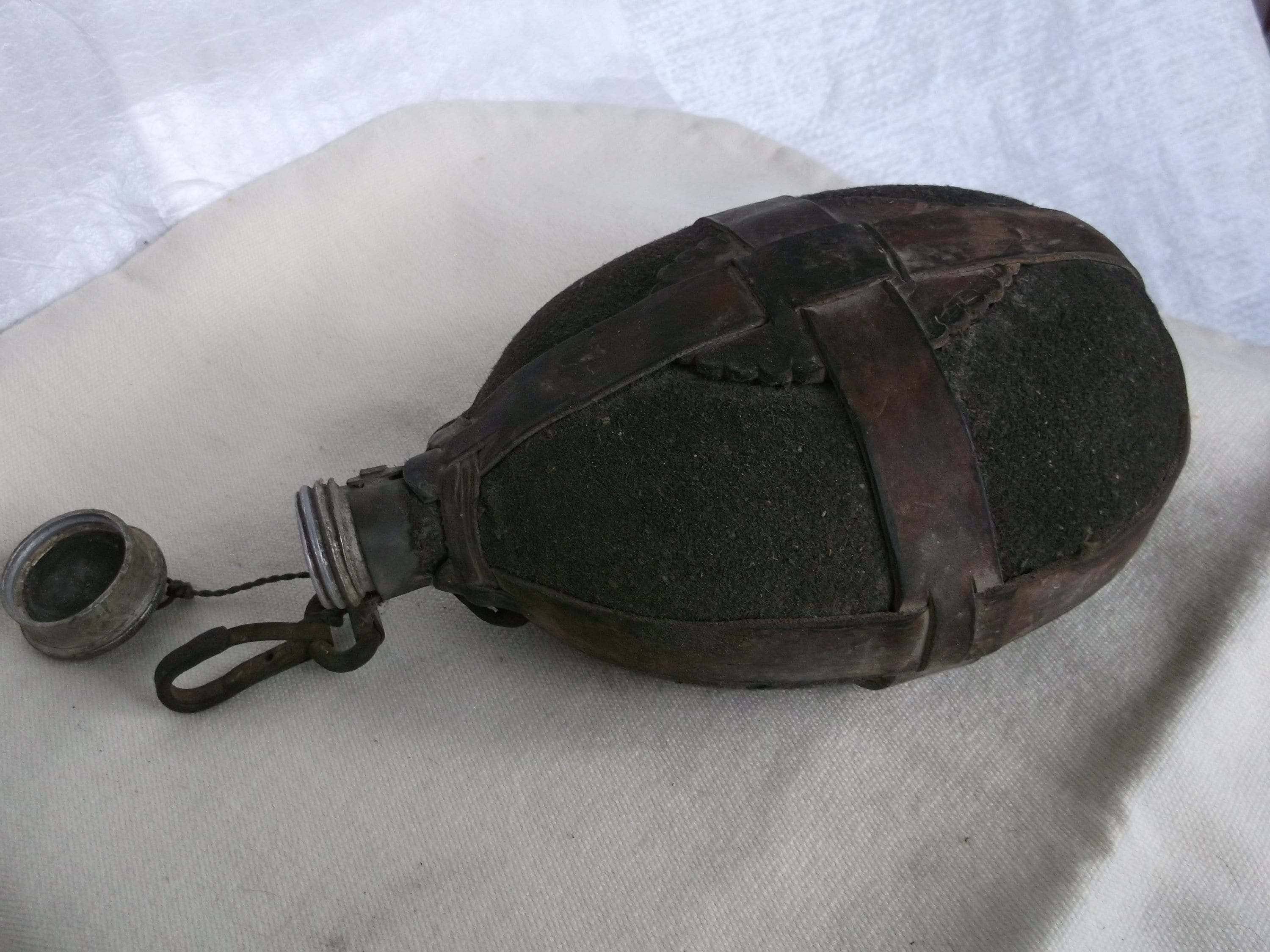 Aluminum Soldier Flask From the First World War, Antique Flask, WW1 ...