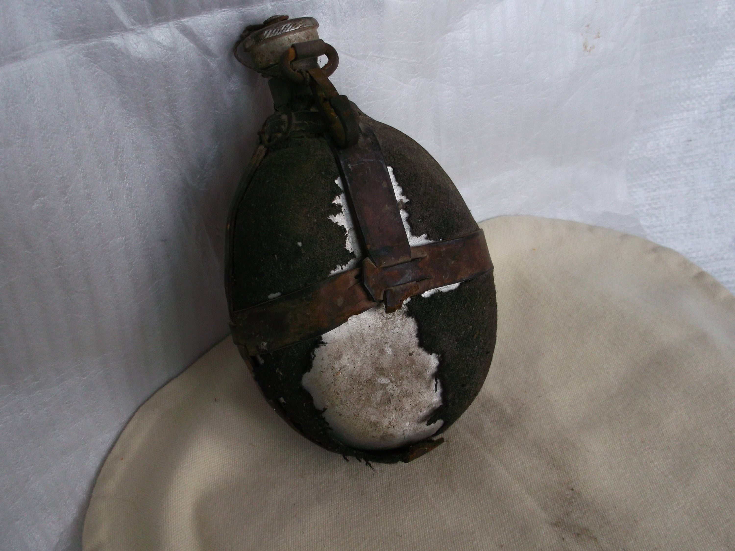 Aluminum Soldier Flask From the First World War, Antique Flask, WW1 ...