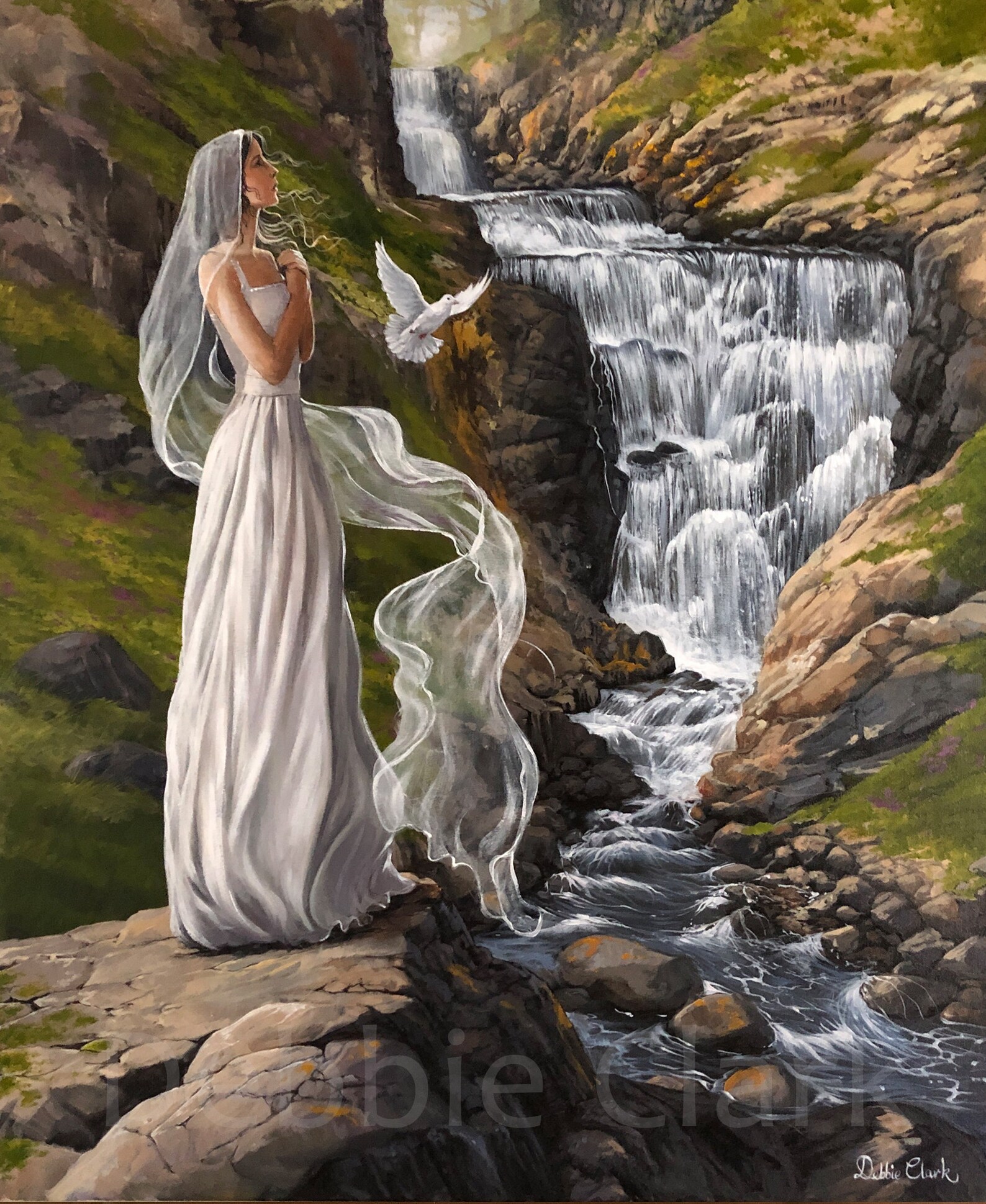 Original Art Spirit and the Bride Christian Art - Etsy