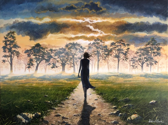 The Path Art Print Hand Signed Limited Edition Giclee Print - Etsy