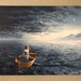 Original Art Lost at Sea Christian Art Acrylic Painting on Canvas - Etsy